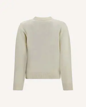 GANNI Ushroo Teddy Wool-blend Sweater Feale