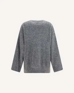 GANNI Muhroom Teddy Alpaca-blend Weater