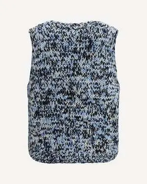 GANNI Wool Cherry Vest - Multicolour
