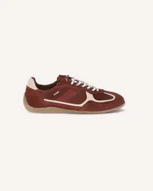 ALOHAS Tb.91 Suede Leather Sneakers - Bordeaux