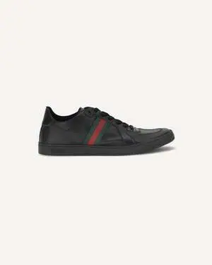 Gucci Stretch Coda Leather Sneakers