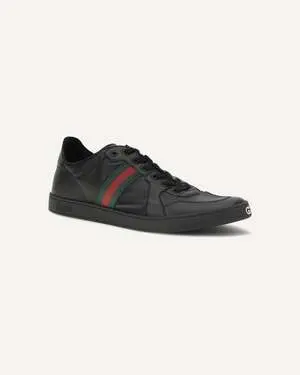 Gucci Stretch Coda Leather Sneakers
