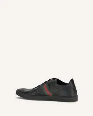 Gucci Stretch Coda Leather Sneakers