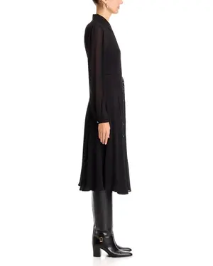 Michael Kors Belted Midi Shirt Dress