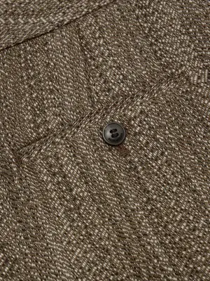 ATELIER Wool-blend Textured Wide-leg Trousers