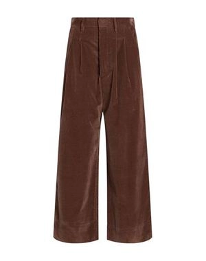 DONDUP Pants Size Cotton, Elastane - Brown