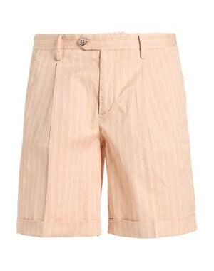 MICHAEL COAL Shorts & Bermuda Shorts Apricot Size Cotton, Polyester, Elastane