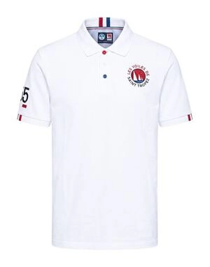 NORTH SAILS Polo Shirt Size Cotton, Elastane - White