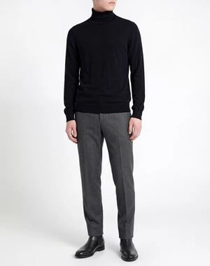 Alpha Studio The Fine Essentials Turtleneck Midnight Size Wool