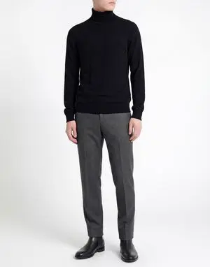 Alpha Studio The Fine Essentials Turtleneck Midnight Size Wool