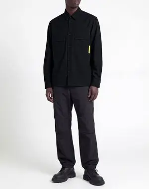 SPIEWAK Shirt Size Polyester, Wool, Elastane - Black