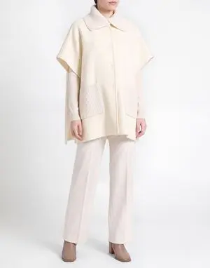 GRAN SASSO Cape Ivory Size Wool