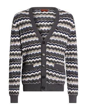 Missoni Intarsia-knit Wool And Cotton Cardigan