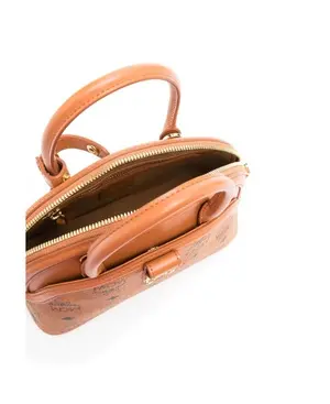Mcm Small Tracy Curved Shoulder Bag