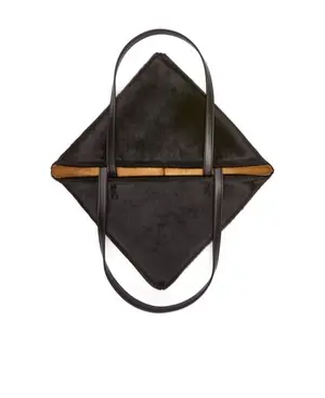 Loewe Puzzle Fold Tote In Hairy Calfskin