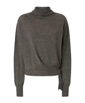 Pinko Roll-neck Sweater - Black