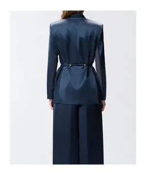 Pinko Shiny Satin Blazer