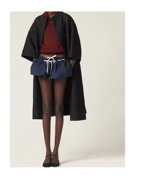 Miu Miu Wool Knit Polo Shirt