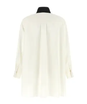 Sacai Paneled Zip-up Shirt