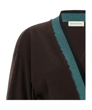 Dries Van Noten Long-sleeve Open-front Cardigan