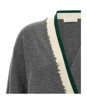 Dries Van Noten Long-sleeve Open-front Cardigan
