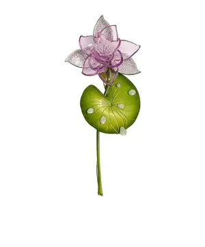 Dior En Fleurs Brooch - Green