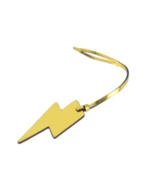 COACH Lightning Keychain - Yellow