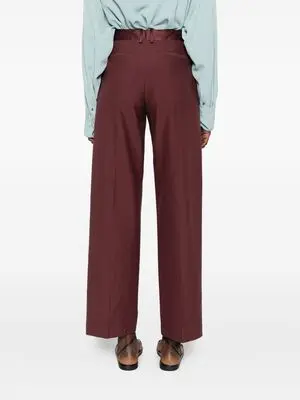 FORTE_FORTE Casual Trousers With Belt Loops