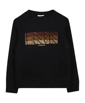 LANVIN Long-sleeved Sweatshirt - Black