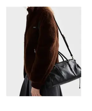 Prada Medium Shoulder Bag - Black