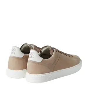 Brunello Cucinelli Round-toe Lace-up Sneakers