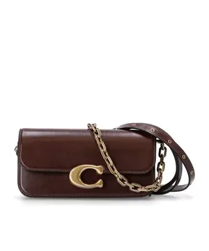 COACH Tabby Logo Plaque Shoulder Bag