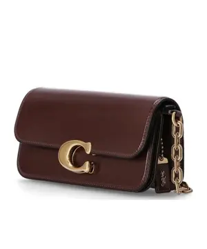 COACH Tabby Logo Plaque Shoulder Bag