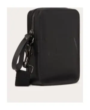 Valentino Garavani Vltn Logo Printed Zip-up Shoulder Bag
