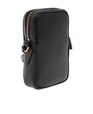 Versace Medusa Plaque Zipped Messenger Bag