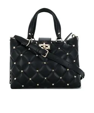 Valentino Garavani Candystud Handbag - Black