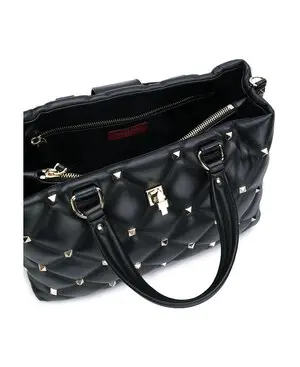 Valentino Garavani Candystud Handbag - Black