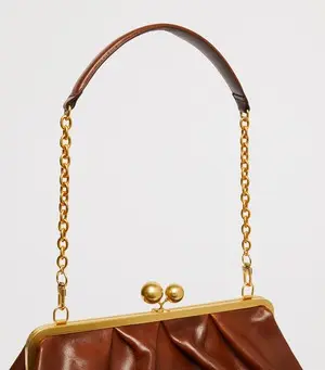 Max Mara Leather Pasticcino Pouch