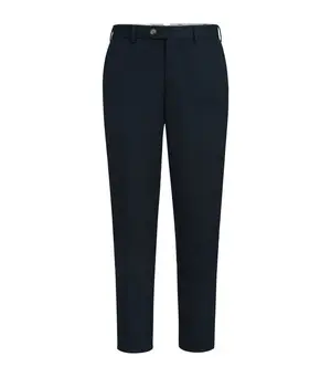 Brunello Cucinelli Cotton-virgin Wool Gabardine Trousers