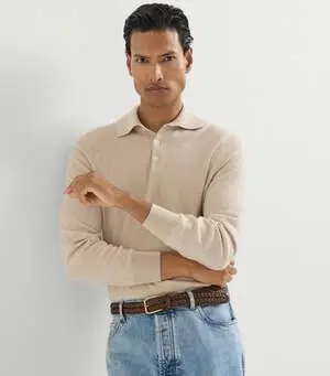Brunello Cucinelli Cashmere Polo Sweater