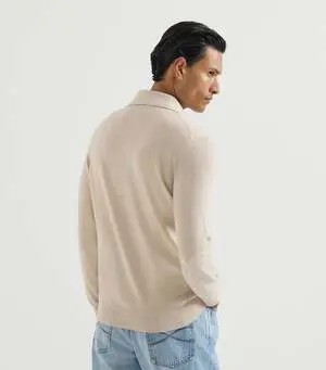 Brunello Cucinelli Cashmere Polo Sweater