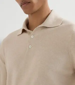 Brunello Cucinelli Cashmere Polo Sweater