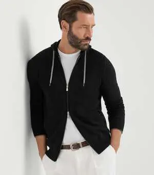 Brunello Cucinelli Cashmere Hooded Cardigan