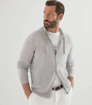Brunello Cucinelli Cashmere Hooded Cardigan