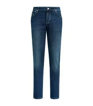 Brunello Cucinelli Comfort Denim Straight Leg Jeans