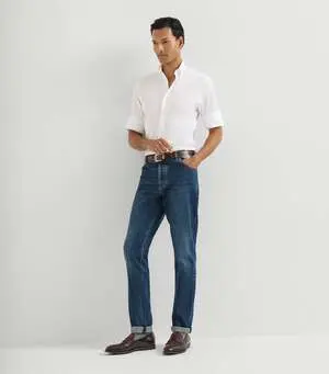 Brunello Cucinelli Comfort Denim Straight Leg Jeans