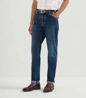 Brunello Cucinelli Comfort Denim Straight Leg Jeans
