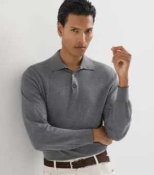 Brunello Cucinelli Cotton Polo Sweater