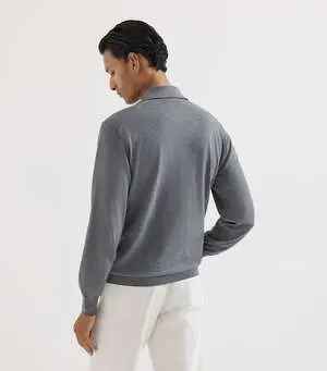 Brunello Cucinelli Cotton Polo Sweater
