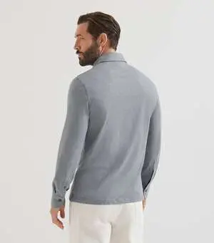 Brunello Cucinelli Cotton Long-sleeve Polo Shirt